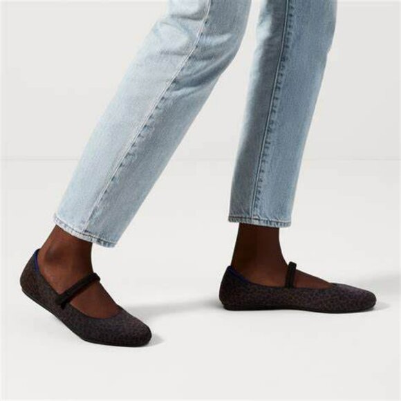 Rothy's | Shoes | Nwt Rothys Square Mary Jane In Chocolate Spot Retired ...